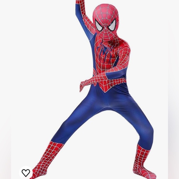 Costumes | Super Hero Cosplay Costume Spiderman For Boys Kids Medium ...
